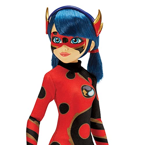 Bandai P50010 Miraculous: Tales of Ladybug & Cat Noir-Dragon Bug Fashion Doll with Accessories, Multicolour