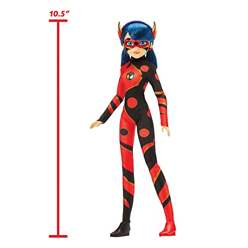 Bandai P50010 Miraculous: Tales of Ladybug & Cat Noir-Dragon Bug Fashion Doll with Accessories, Multicolour