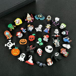 Horror Croc Halloween Shoe Charms Fit for Clog Sandals Decoration for Girl Boy Teens Women Men Adult Gifts