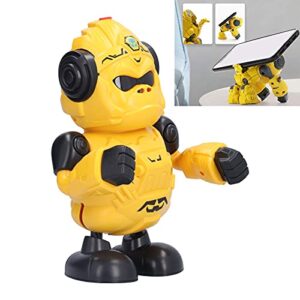 Zerodis Kids Robot Toys, Boys Robot Toys Gorilla Shaped Mist Spraying Kids Robots Gifts with Lights Sounds for Kid 3-8 Year Birthday Gift Present(Yellow)