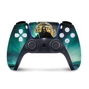 TACKY DESIGN PS5 Vikings Skin for PlayStation 5 Console and 2 Controllers, skin Vinyl 3M Decal Stickers Full wrap Cover (Disk Edition)