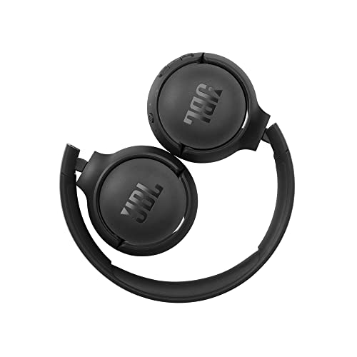 JBL Tune 510BT: Wireless On-Ear Headphones with Purebass Sound - Black (Renewed)