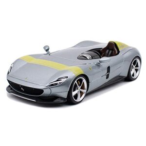 bburago ferrari monza sp1 1/18 diecast model car 16013 silver