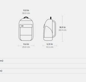 Timbuk2 Authority Laptop Backpack Deluxe, Eco Nightfall