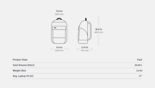 Timbuk2 Authority Laptop Backpack Deluxe, Eco Nightfall