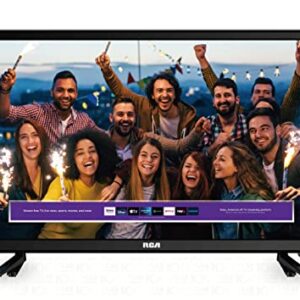 RCA 24-inch Flat Screen 720p Roku Smart LED TV - RTR2461, 2022 Model