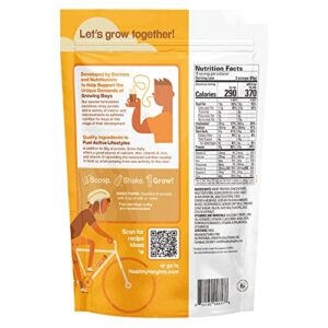 Healthy Heights Grow Daily Boys 10+ Shake Mix Bag Protein Powder (Vanilla) - Developed by Pediatricians - High in Protein Nutritional Shake - Contains Key Vitamins & Minerals