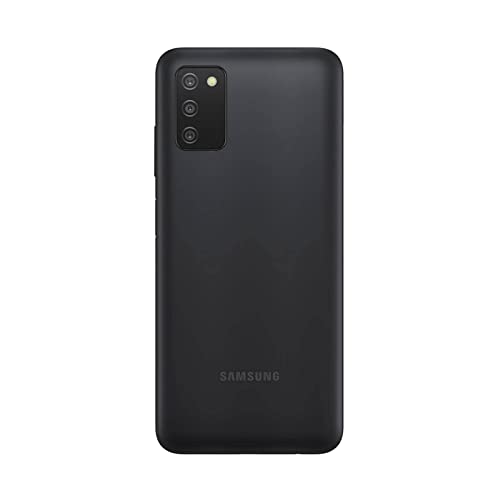 SAMSUNG Galaxy A03S 4G LTE (NOT 5G) 6.5" HD+ Triple Camera 5000mAh Battery, Dual Sim GSM Unlocked Global 4G Volte (NOT VERIZON/Boost) International Model A037M/DS (Black, 32GB+3GB)