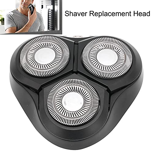 Electric Shaver Replacement Heads, 3 Heads Waterproof Universal Head Shaver for Men