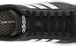 adidas Men's Grand Court 2.0 Tennis Shoe, Core Black/FTWR White/Core Black, 11