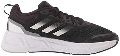 adidas Men's Questar Running Shoe, Black/White/Grey, 12