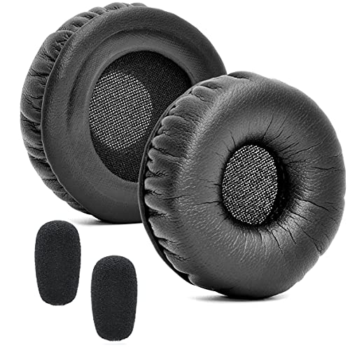 B250-XT Mod Kit Ear Pads and Mic Foam Cushion - defean Replacement Ear Cushion Cover Compatible with VXI BlueParrott B250-XTS/Jabra PRO 920 930 935 9450 9460 9465 9470 / UC Voice 550 Headset