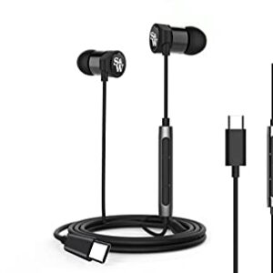 Strauss & Wagner Audio EM8C Wired Earbuds with USB-C Connection