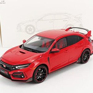 LCD MODELS 1/18 Civic Type-R (FK8) 2020 Red LCD18005B-RE