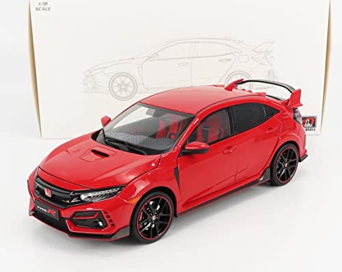 LCD MODELS 1/18 Civic Type-R (FK8) 2020 Red LCD18005B-RE