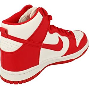 Nike Youth Dunk High GS DB2179 106 White/University Red - Size 4Y