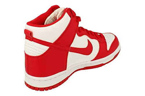 Nike Youth Dunk High GS DB2179 106 White/University Red - Size 4Y