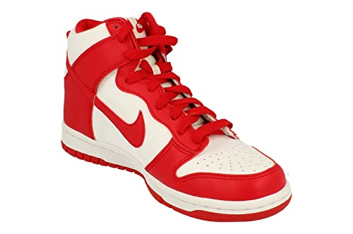 Nike Youth Dunk High GS DB2179 106 White/University Red - Size 4Y