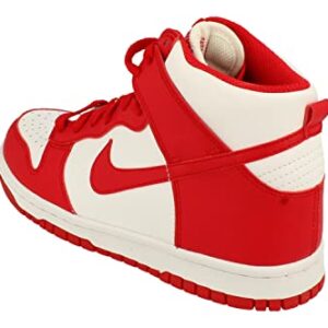 Nike Youth Dunk High GS DB2179 106 White/University Red - Size 4Y