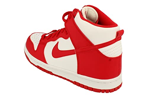 Nike Youth Dunk High GS DB2179 106 White/University Red - Size 4Y