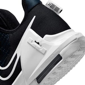 Nike Lebron Witness VI (Big Kid) Black/White/Dark Obsidian 4 Big Kid M