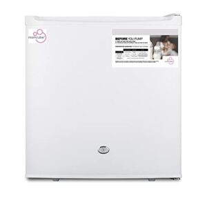 summit mc2 19' wide compact momcube breast milk refrigerator medical - breast milk storage - compact momcube breast milk refrigerator