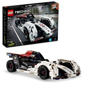 lego technic formula e porsche 99x electric 42137 set - pull back toy champion race car model building kit with immersive ar app play, gifts for kids, boys & girls, adults