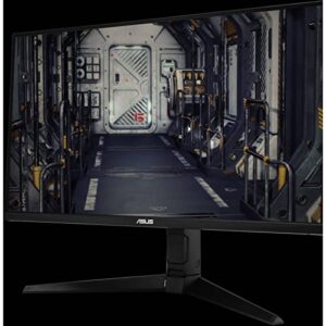 ASUS TUF Gaming 28” 4K 144HZ DSC HDMI 2.1 Gaming Monitor (VG28UQL1A) - UHD (3840 x 2160), Fast IPS, 1ms, Extreme Low Motion Blur Sync, G-SYNC Compatible, FreeSync Premium, Eye Care, DCI-P3 90%,BLACK