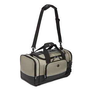 SwissGear Apex Travel Duffle Bags, Pewter Dobby, 20-Inch