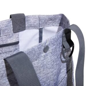 adidas Unisex Everyday Tote Bag, Jersey Grey/Onix Grey/Gilver, One Size