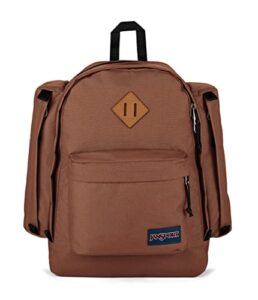 jansport js0a4nv585w field pack brown patina