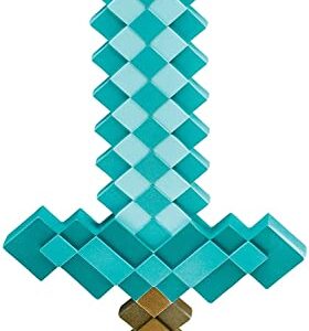 Minecraft Costume Sword and Pickaxe Combo, Official Minecraft Costume Accessory Set for Kids