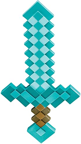 Minecraft Costume Sword and Pickaxe Combo, Official Minecraft Costume Accessory Set for Kids