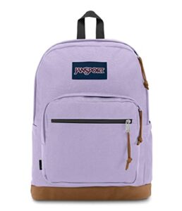 jansport js0a4qva5m9 right pack pastel lilac