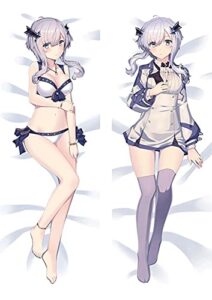 looxx maou gakuin no futekigousha：misha necron 21110 anime pillow cover/body pillowcase, double-sided pattern peach skin/2wt throw pillow case, anime fans' favorite cushion cover