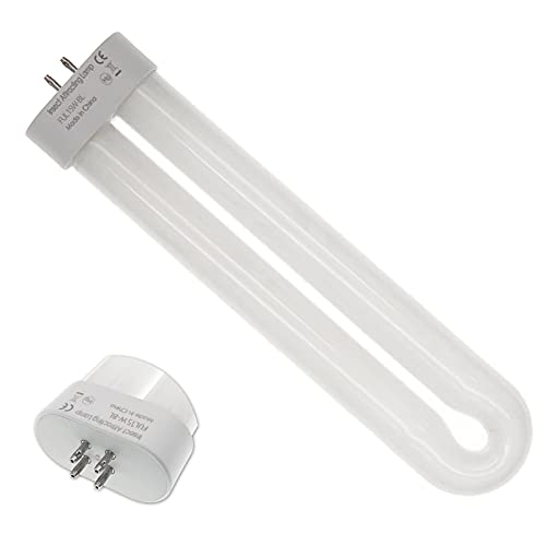 Raindot Bug Zapper U Type Replacement Bulbs 15 Watt,Bug Bulb Zapper Fluorescent UV Lamp Tube - Insect Attracting Lamp FUL15W-BL