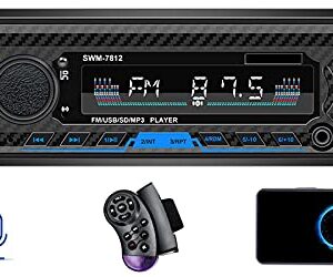 Bluetooth Single din car Stereo System for car, 7 inch Universal car Radio System for car,aftermarket car Radio,1 din car Radio,SWC/Subwoorf/BT