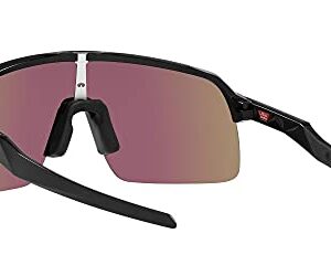 Oakley Men's OO9463A Sutro Lite Low Bridge Fit Rectangular Sunglasses, Matte Black/Prizm Sapphire, 39 mm