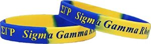 sigma gamma rho silicone bracelet