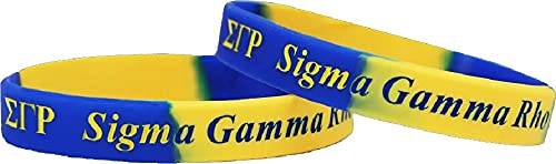 Sigma Gamma Rho Silicone Bracelet