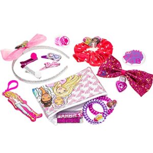 Barbie - Townley Girl Hair Accessories Box|Gift Set for Kids Girls|Ages 3+ (28 Pcs) Including Hair Bow, Headband, Hair Clips, Hair Pins and More, for Parties, Sleepovers and Makeovers