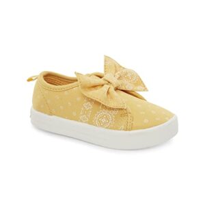 oshkosh b'gosh girls dahlia slip on shoe, yellow, 12 little kid