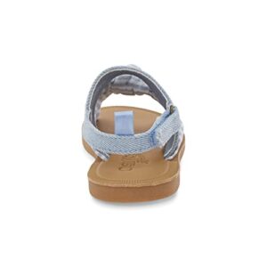 OshKosh B'Gosh Girls Posey Sandal, Light Blue, 11 Little Kid