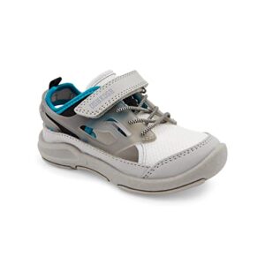 oshkosh b'gosh boy's carlo sandal, khaki, 10 toddler