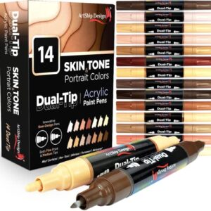 Acrylic Paint Pens Double Pack (Skin Tone)