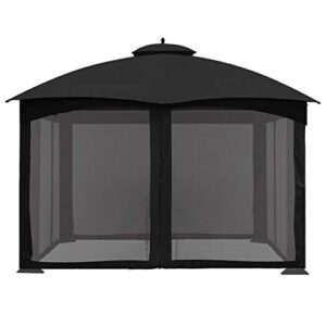 CoastShade Universal Replacement Canopy Mosquito Netting Screen Sidewalls Only for 10' x 12' Gazebo Canopy