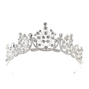 bridal tiara wedding tiara crystal rhinestones bridal tiara crown headband for girl women decoration on birthday wedding party prom