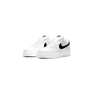 nike men's air force 1 '07 an20 basketball shoe, white black dark, 7.5