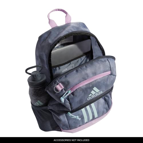 adidas Creator 2 Backpack, Stone Wash Grey/Bliss Lilac Purple/Almost Blue, One Size