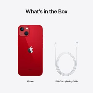 Apple iPhone 13 (128GB, (Product) RED) [Locked] + Carrier Subscription